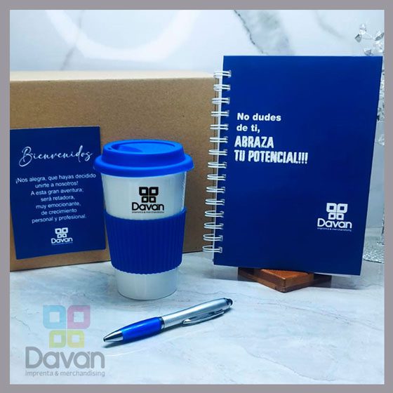 KIT DE BIENVENIDA CORPORATIVO # 6 – CORPORACIÓN DAVAN
